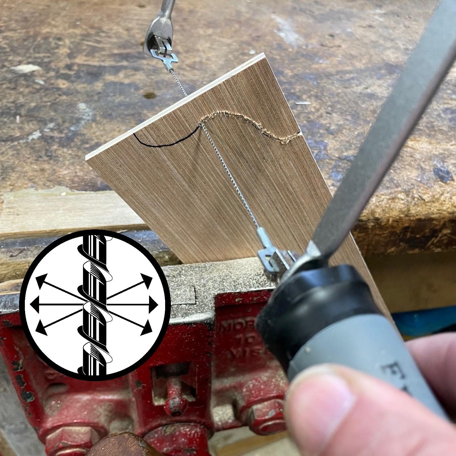 Buy Freestyle Coping Saw Kit with Sample Blades At Spyral Saw